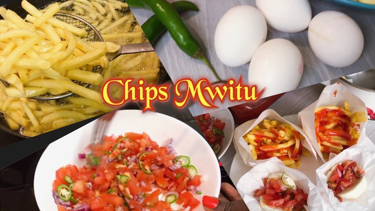 HOW TO COOK CHIPS MWITU AND MAYAAI PASUA / KENYA STREET FOOD. - YouTube