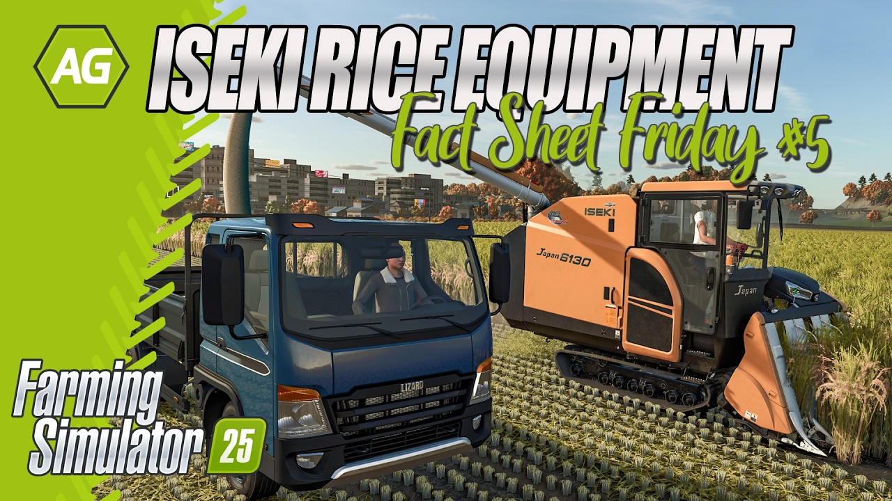 Iseki Rice Equipment, John Deere and Novag - Fact Sheet Friday #05 for ...
