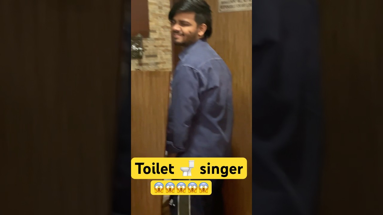 Toilet 🚽 Singer #short #viralshort - YouTube