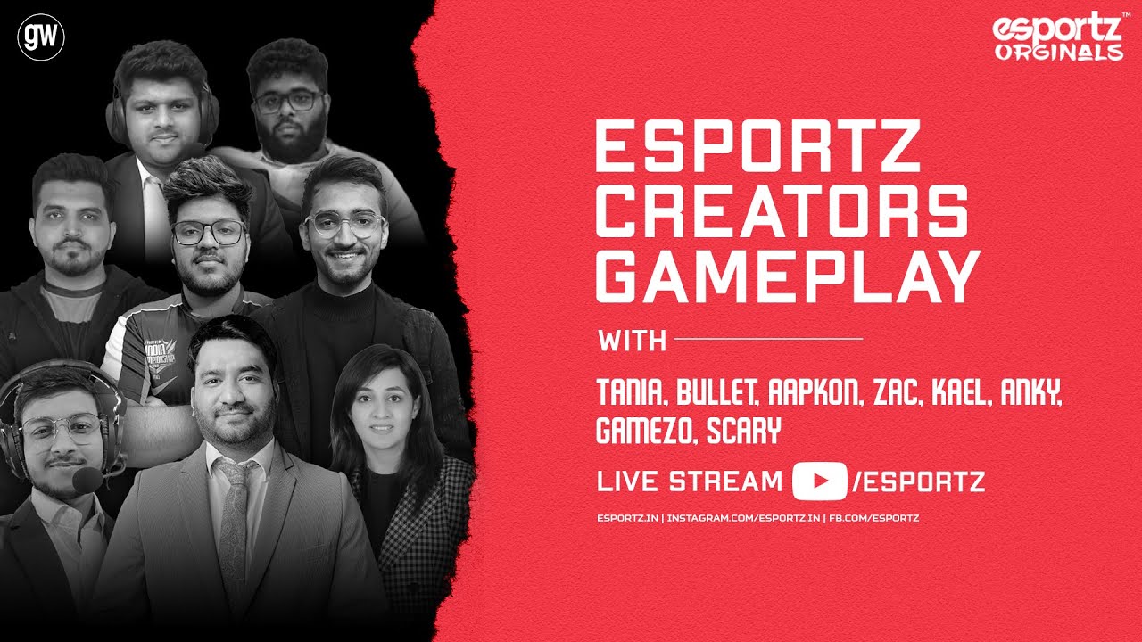 Esportz Originals | Creators Gameplay @TaniaGaming @GamezoTech ...