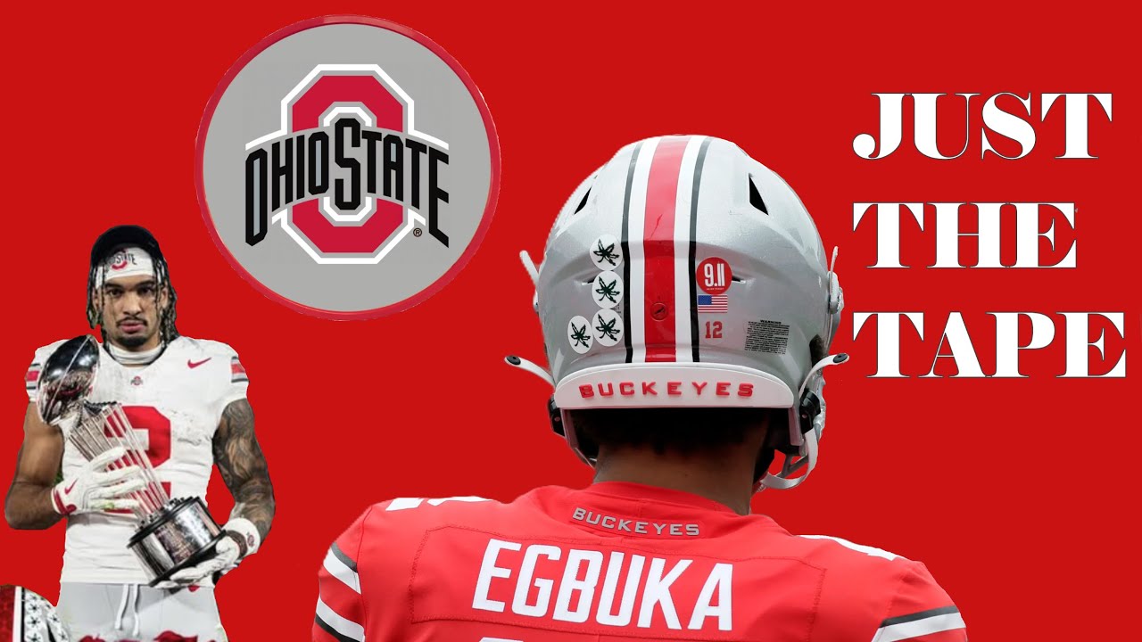 Ohio State WR Emeka Egbuka EVERY 2024 Target & Touch - YouTube