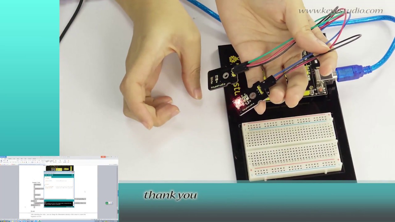 Module Project 12: Ambient Light Sensor to Control Brightness of LED ...