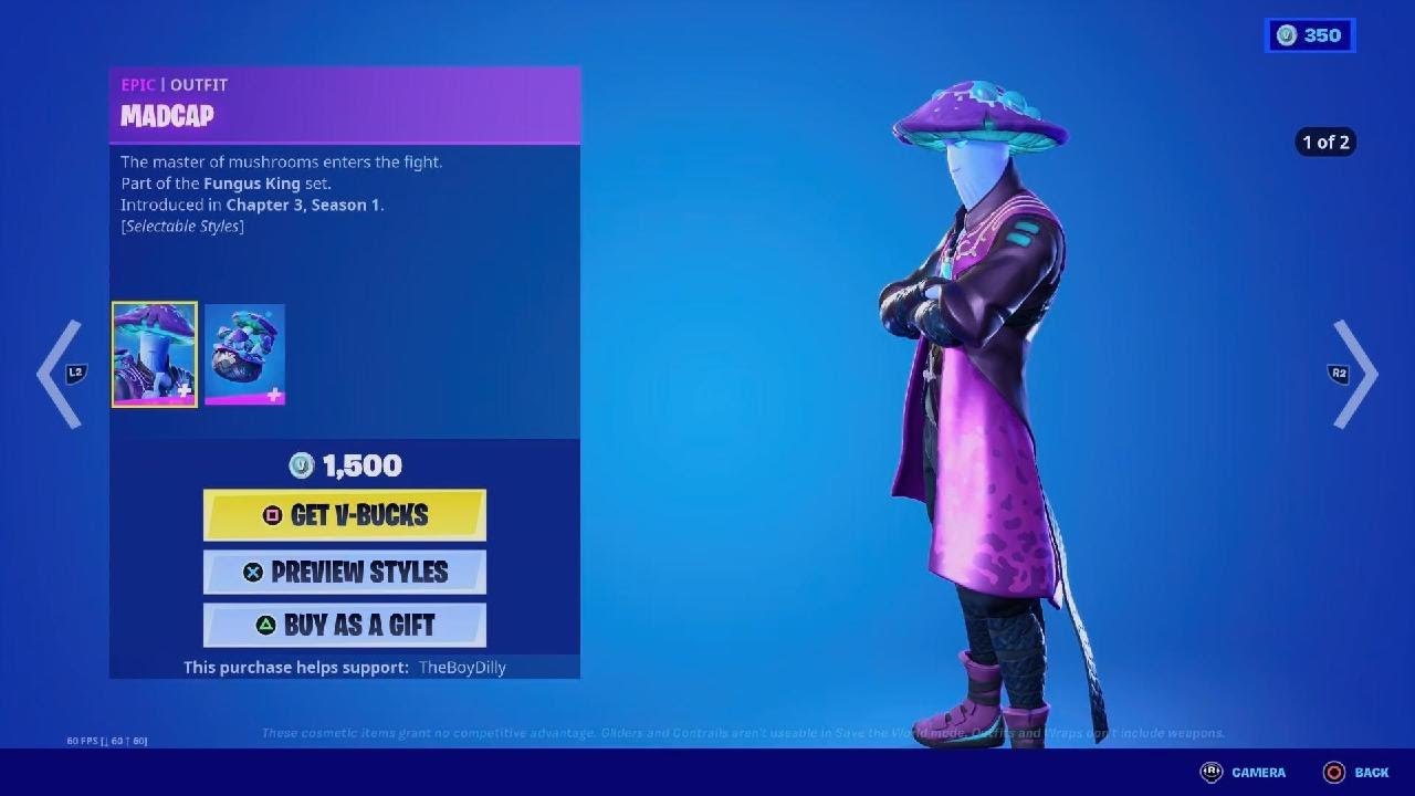 Best Combos For *NEW* Madcap Skin In Fortnite - YouTube