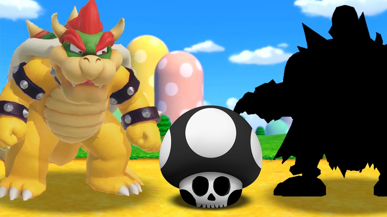 What happens if Bowser use the Evil Skeleton Mushroom in Super Mario 3D ...