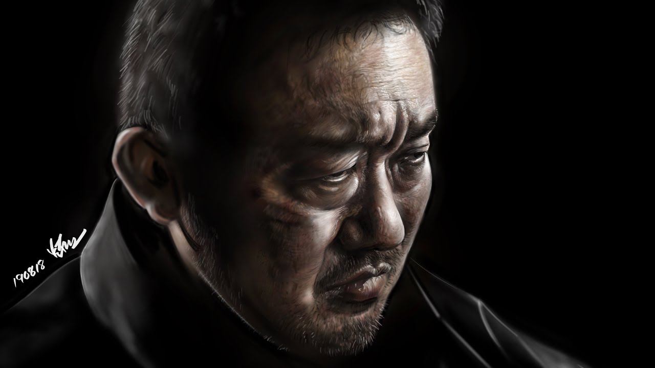 마동석 [아이패드로 그림그리기 drawing Don Lee with iPad procreate] - YouTube