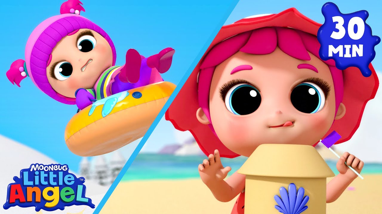 Summer Fun or Winter Wonderland | Little Angel | Kids Songs and Nursery ...