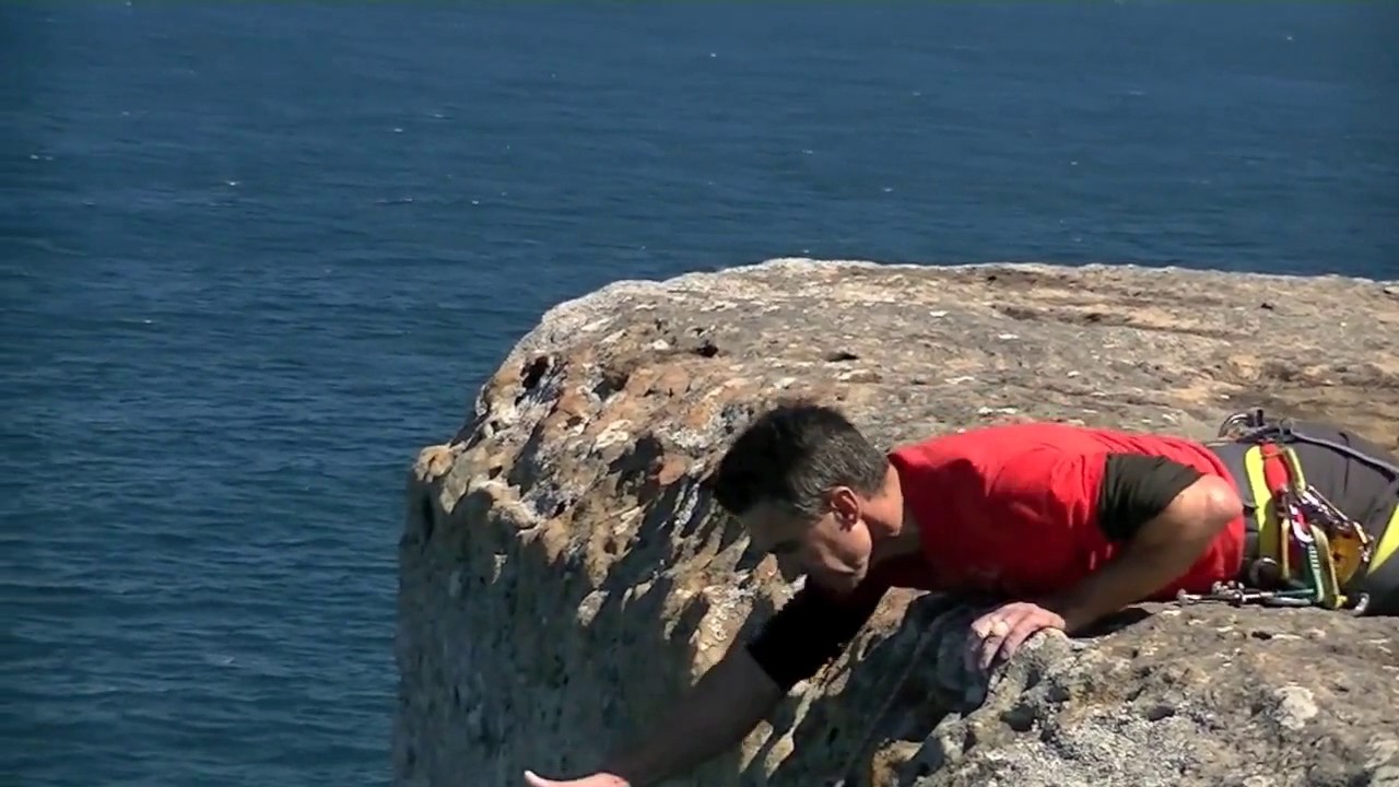 Climbing at Point Perpendicular 2014 - YouTube