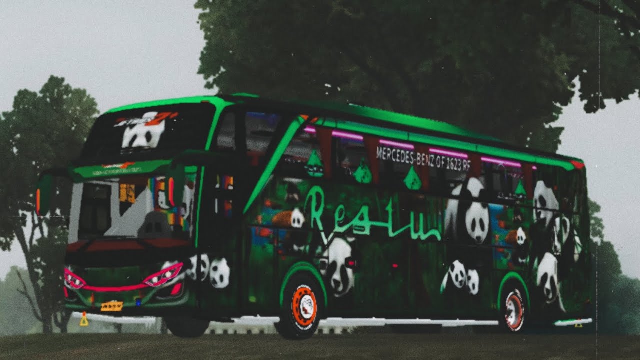 KODENAME SHD LIVERY RESTU PANDA HEADLAMP JB3 BUSSID V 4.1.2# ...
