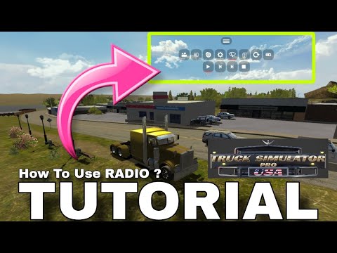 How to use Radio? TRUCK SIMULATOR PRO 3 - YouTube