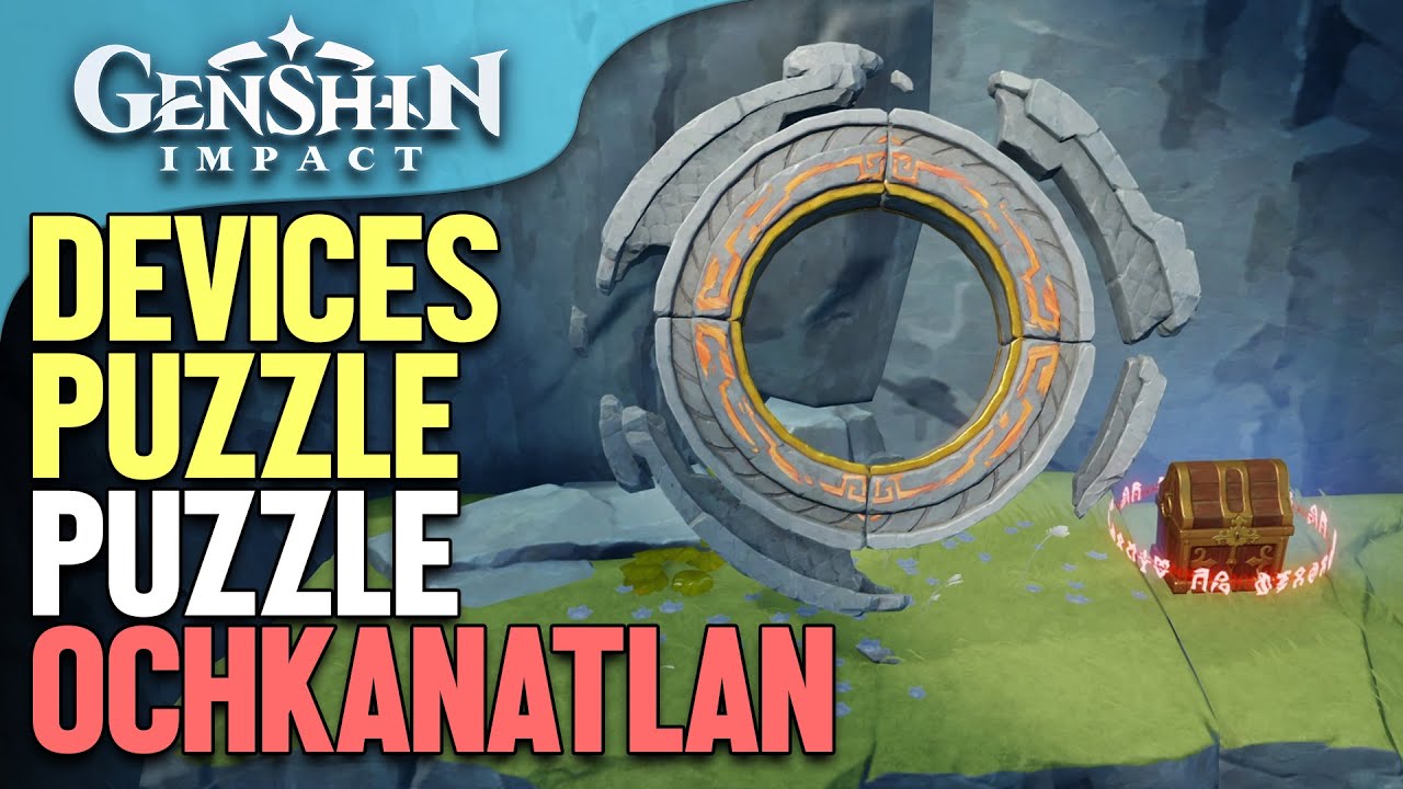 Ochkanatlan Devices Puzzle Precious Chest Genshin Impact - YouTube