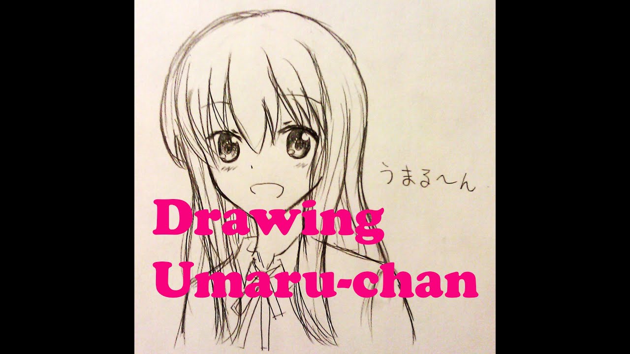 Drawing Umaru chan from Himouto! Umaru chan 干物妹！うまるちゃん描いてみた - YouTube