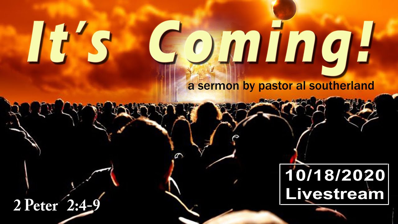10/18/2020 SANDY PLAINS BAPTIST CHURCH SUNDAY SERVICE LIVE STREAM - YouTube