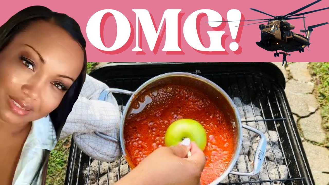 Hurricane Candy Apples: I Made Orange Candy Apples Like a True Queen ...