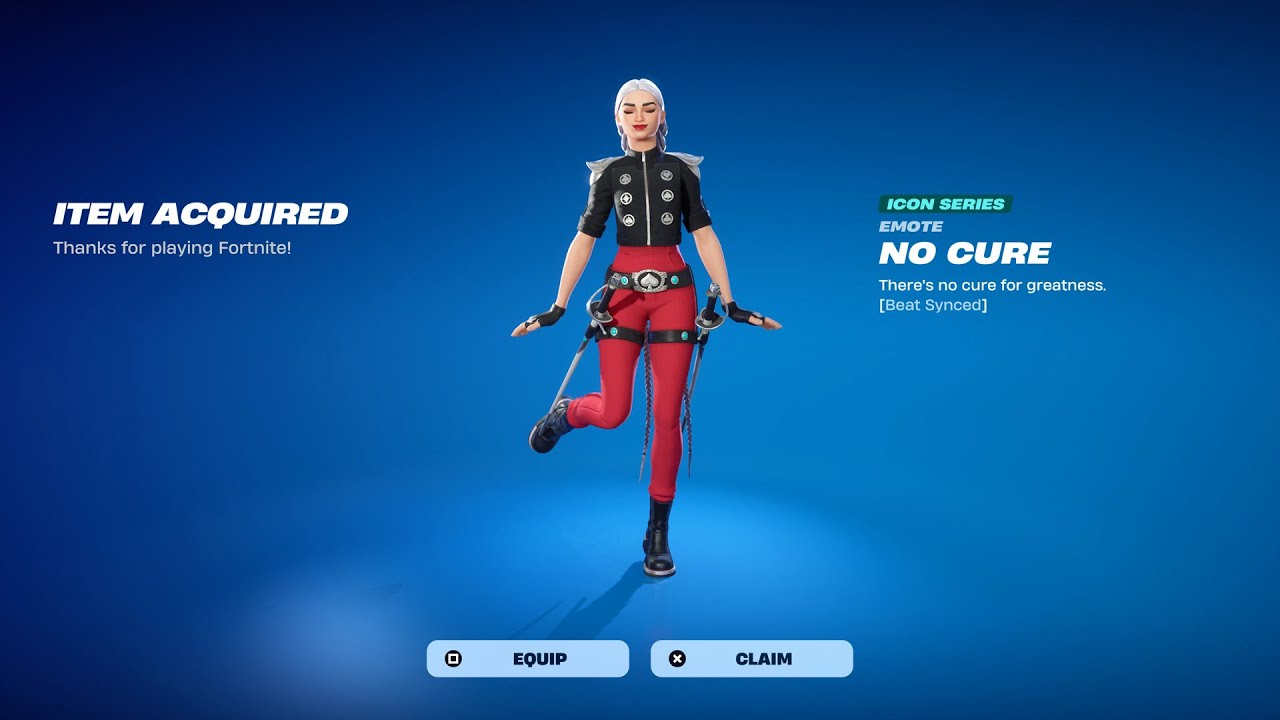 How To Get No Cure Emote NOW FREE in Fortnite! (Free No Cure Emote ...
