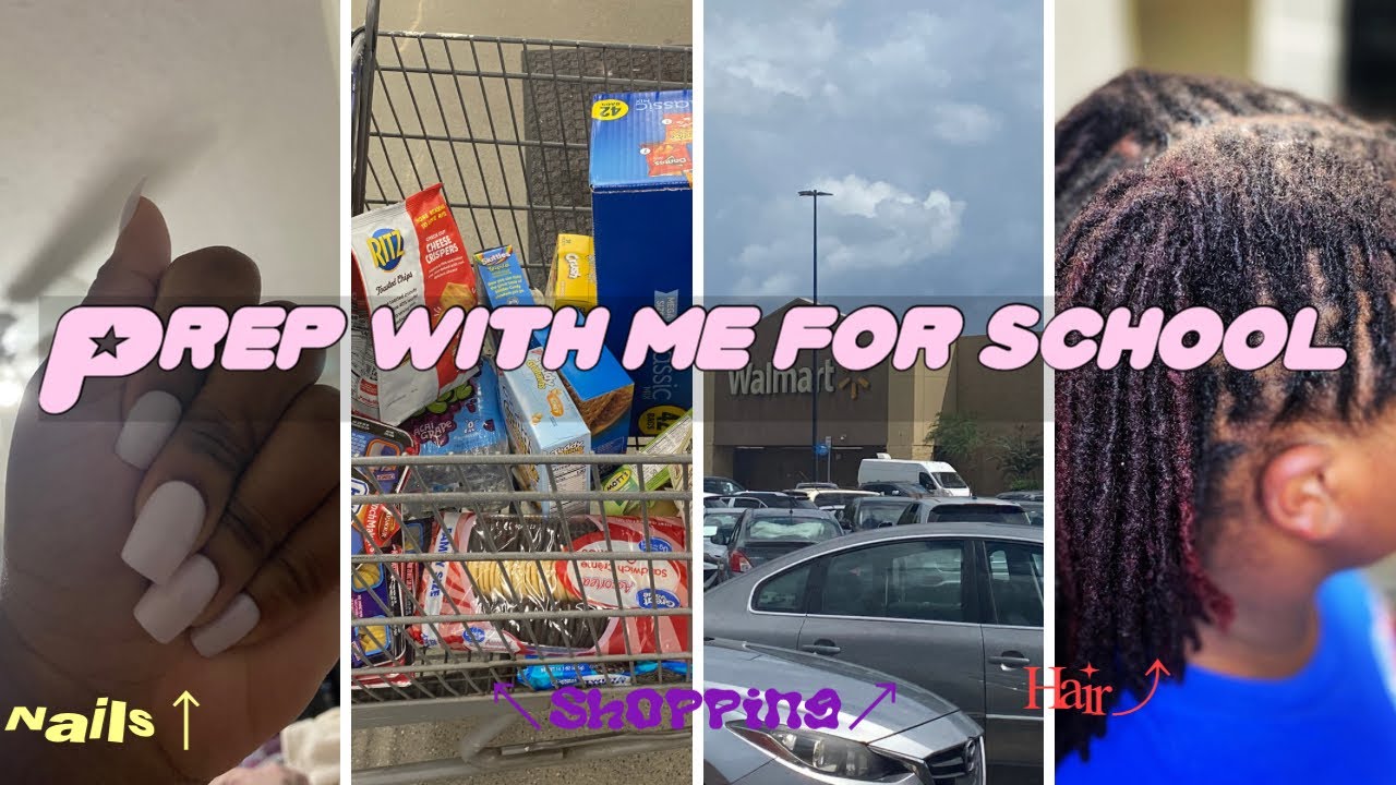 Middle School Vlog: 📚Prep with me for School 🏫 - YouTube