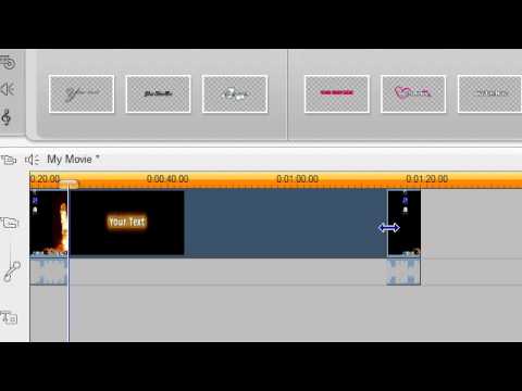 Pinnacle Studio 12 How to Insert clips and showing a Delete Trick - YouTube