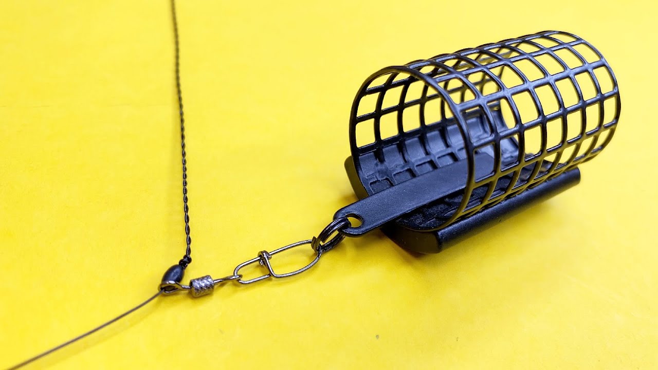 Лучшие фидерные монтажи инлайн, патерностер, вертолёт и два узла, петля ...