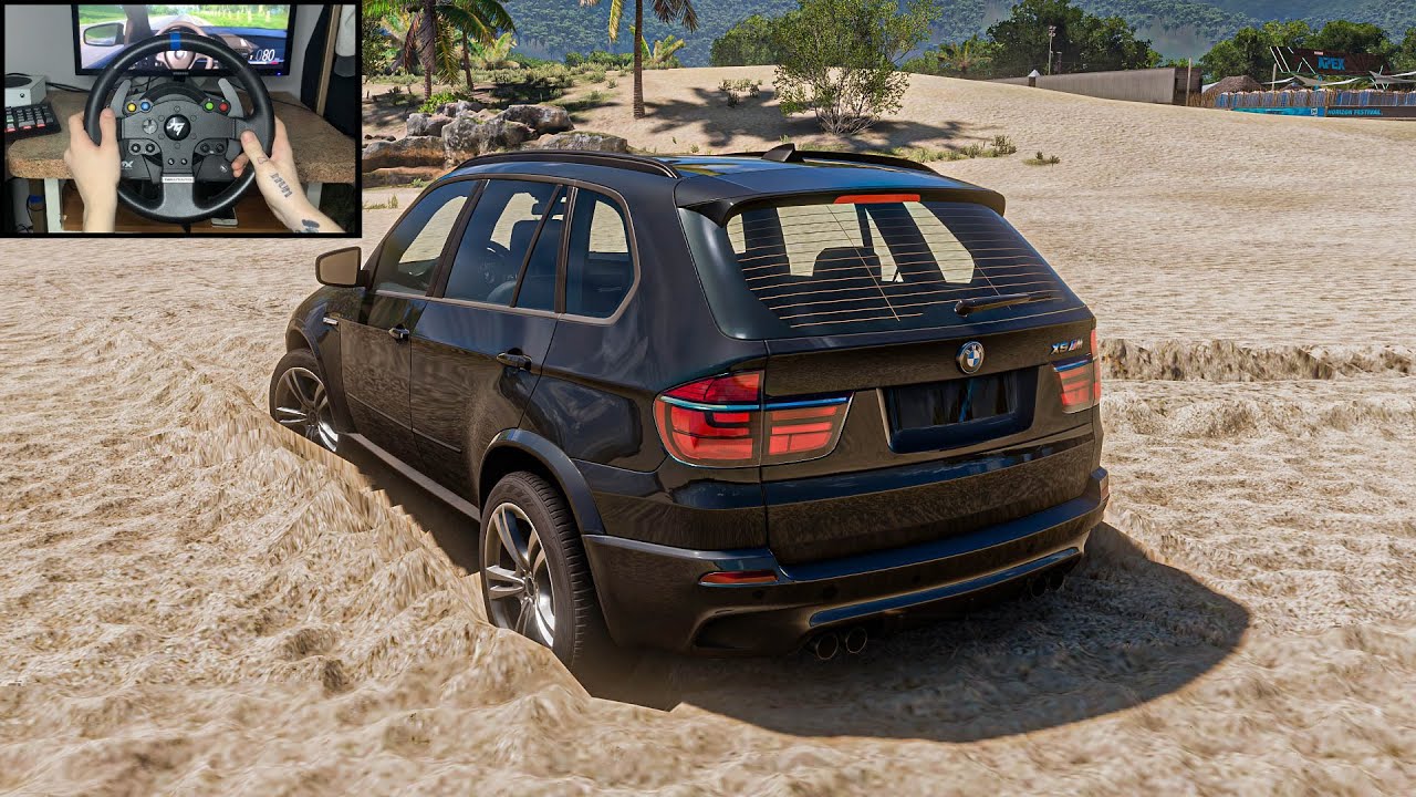 BMW X5M E70 | Offroading | Forza Horizon 5 | Thrustmaster Steering ...