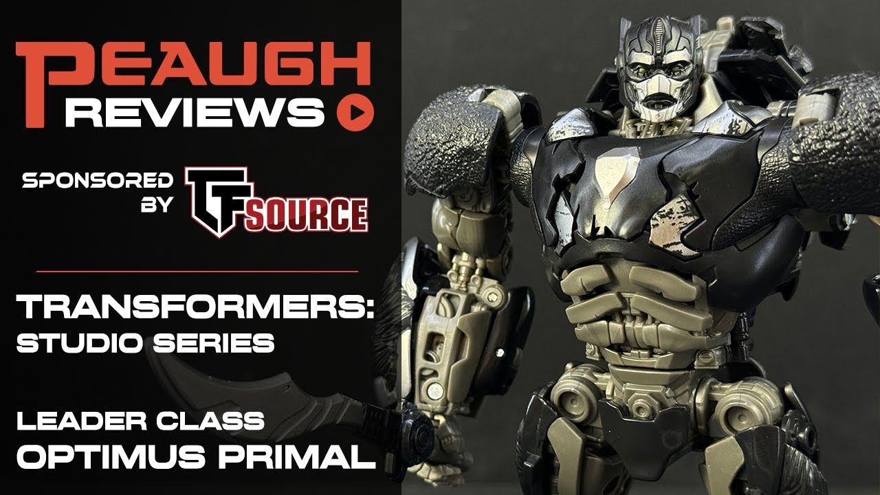 Video Review: Transformers Studio Series - Leader Class OPTIMUS PRIMAL ...