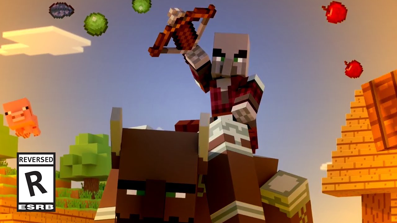 Minecraft 1.14 Trailer REVERSED - YouTube