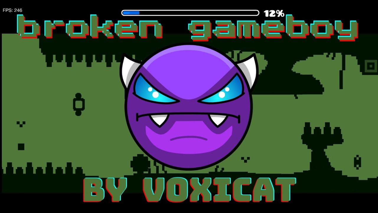 Broken Gameboy (easy demon) by Voxicat [Geometry Dash] - YouTube