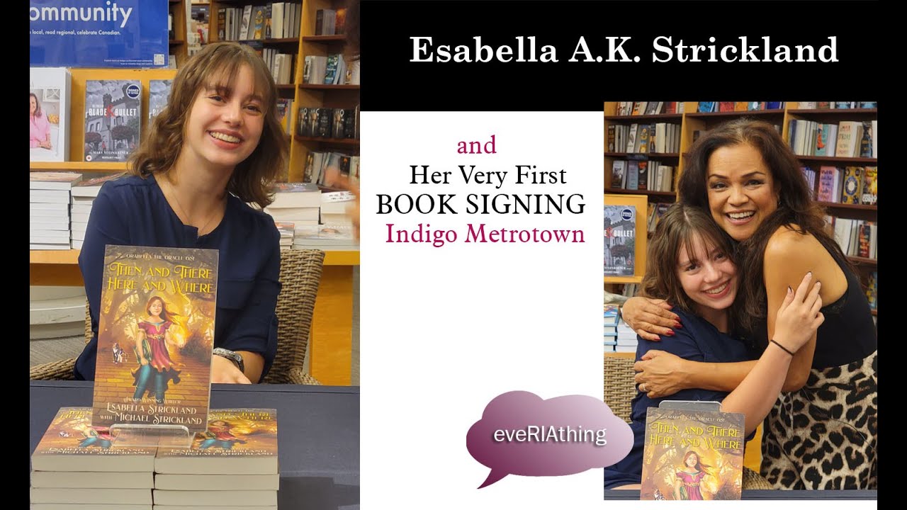 Book Launch: Then and There Here and Where by Esabella A.K. Strickland ...