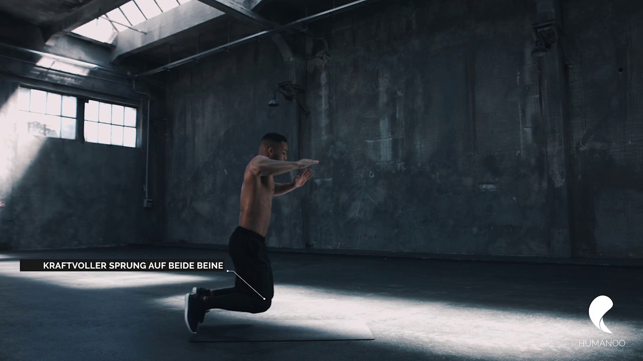 HUMANOO WORKOUTS: Sit Jump High Jump - YouTube