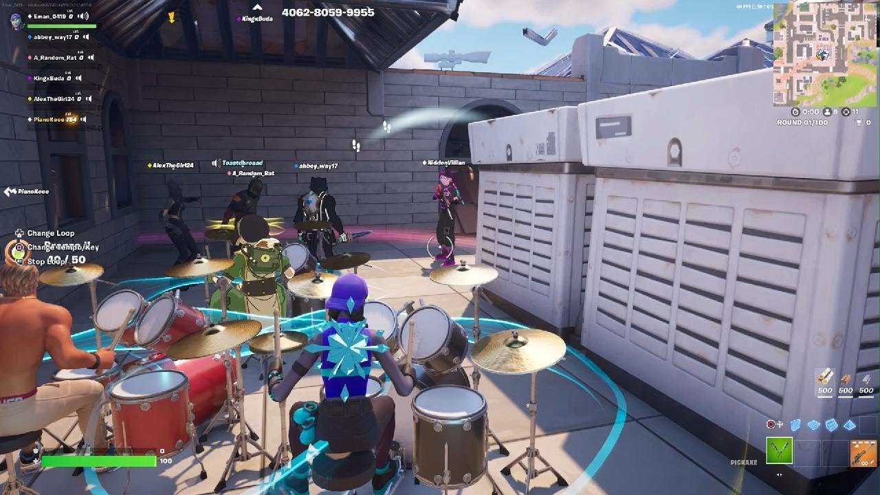 Fortnite Band in creative go hard tho😂 - YouTube