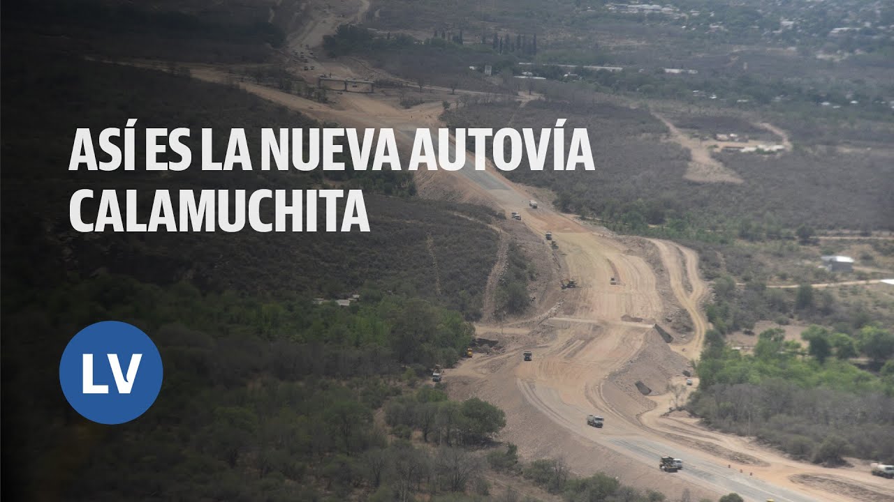 Así es la nueva Autovía Calamuchita - YouTube