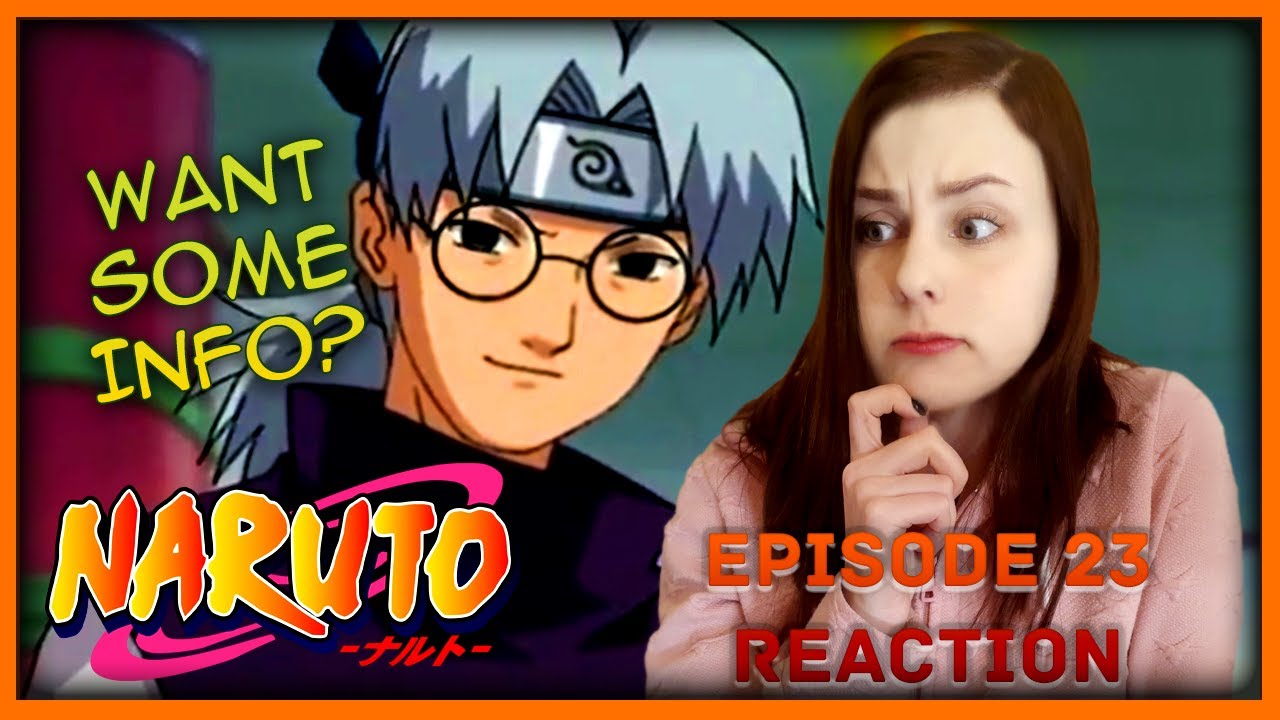 Naruto - Episode 23 REACTION - YouTube