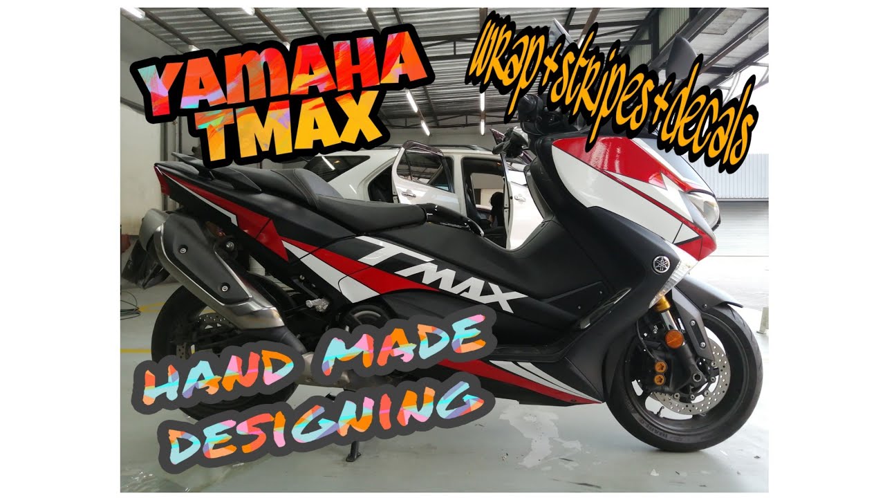 YAMAHA TMAX | wrap and design - YouTube