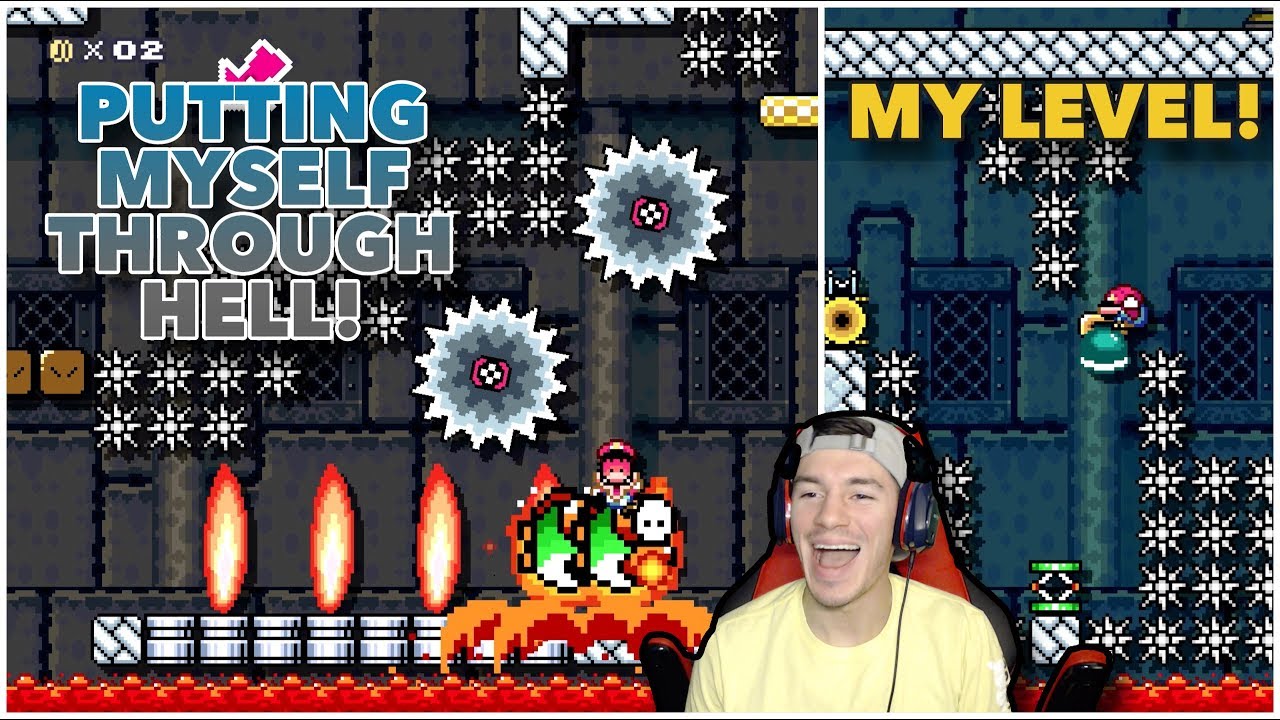 THIS TOOK ME 3 HOURS & 170 DEATHS TO UPLOAD! [Super Mario Maker 2] [#12 ...