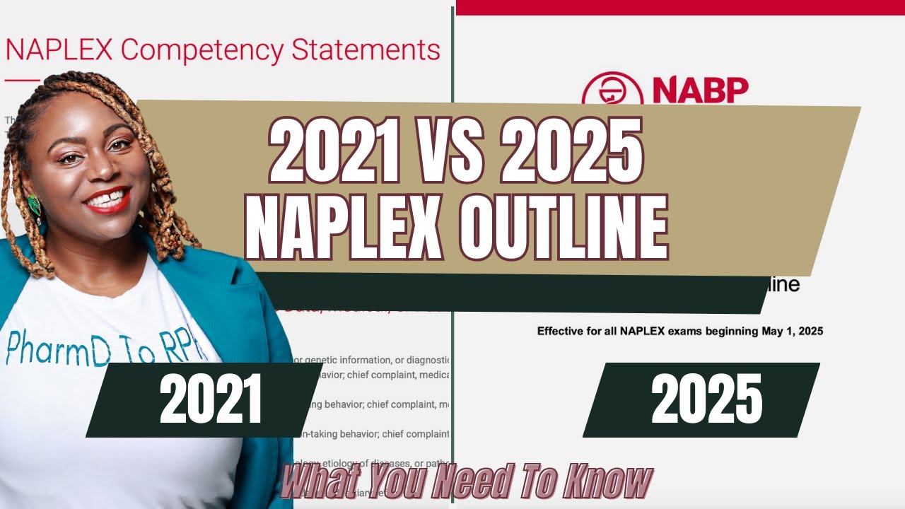 Comparison of the 2021 Naplex Competency Statements & 2025 Naplex ...