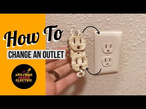 How To Change An Outlet - YouTube