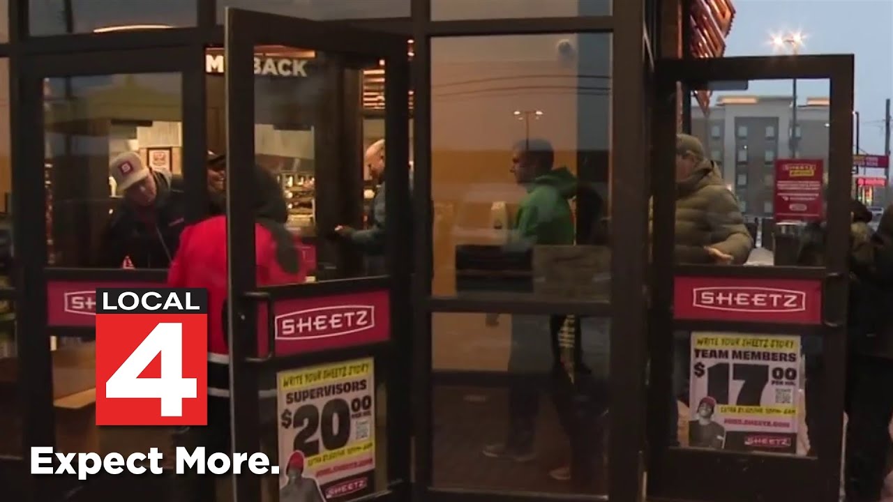Sheetz opens 4th Metro Detroit location as expansion continues - YouTube