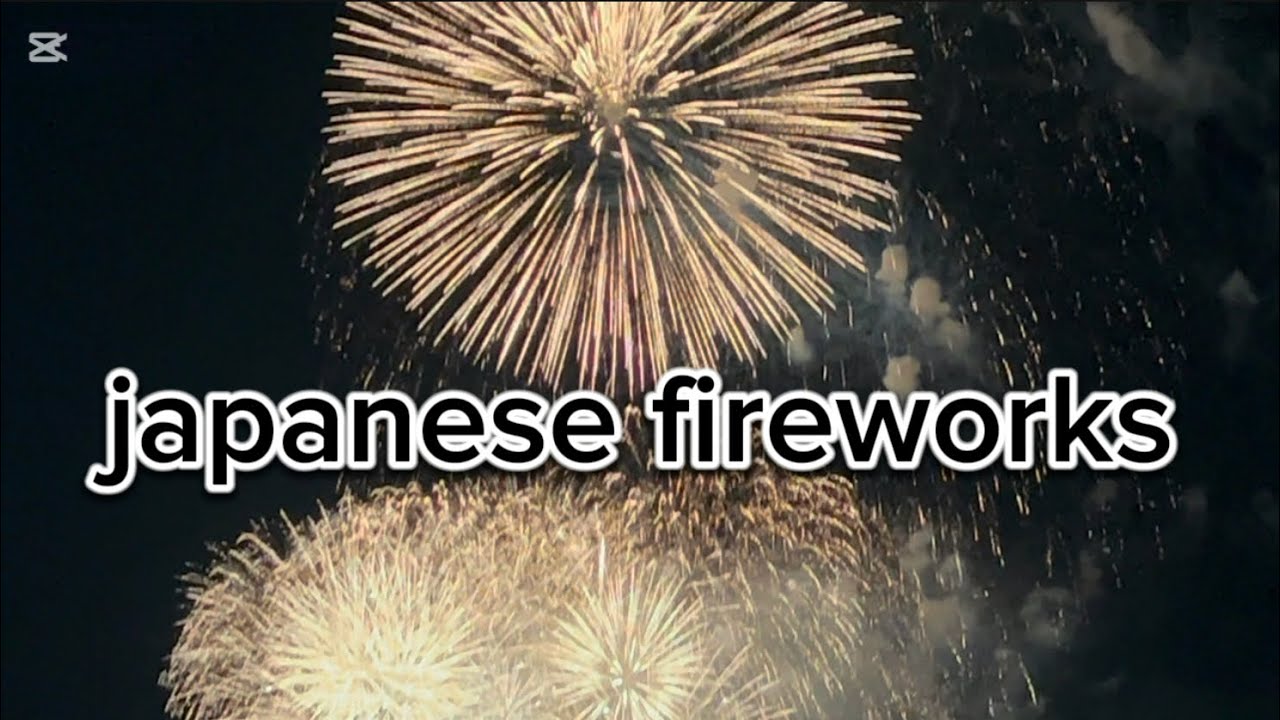 japanese fireworks - YouTube