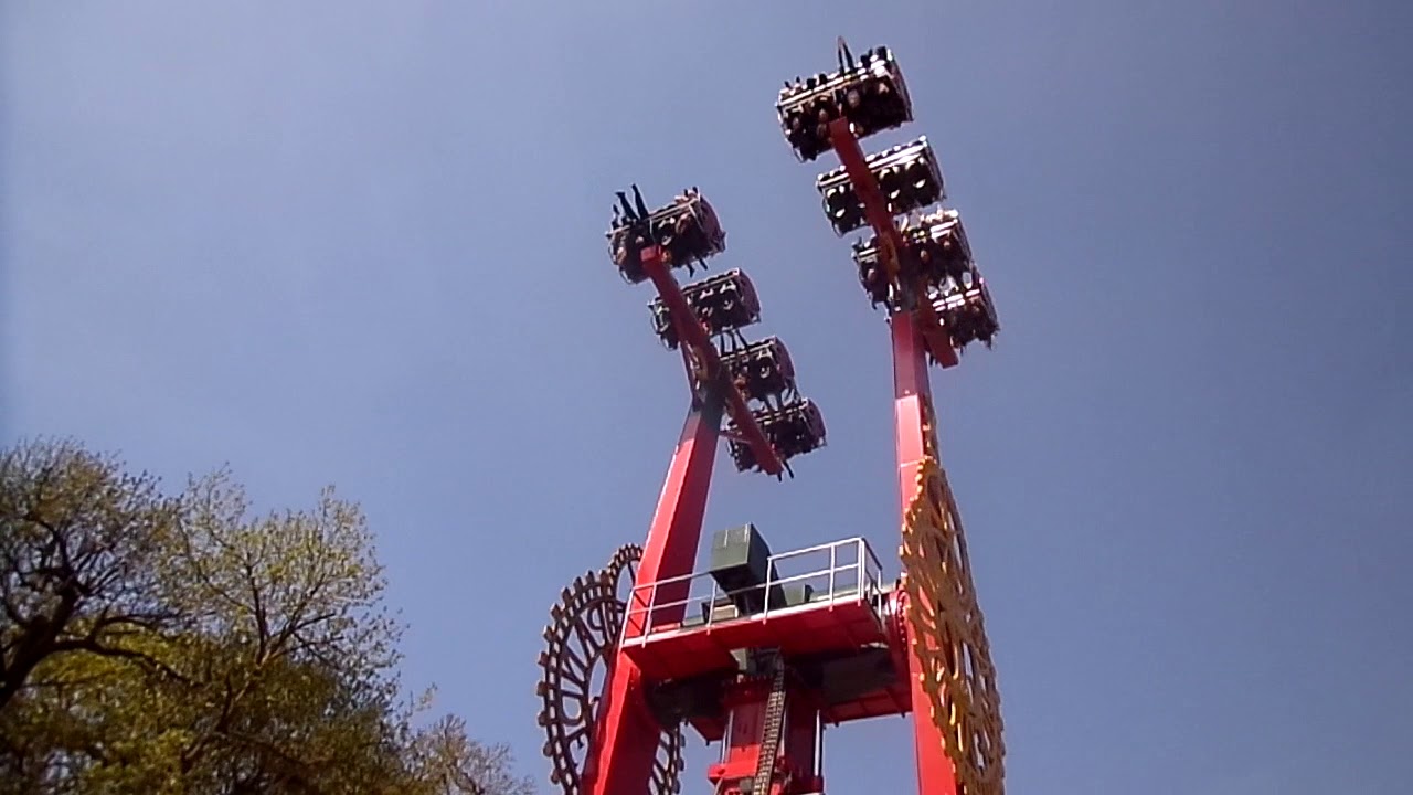 "Pandemonium" (Fabbri) Drayton Manor Theme Park 2018 - YouTube
