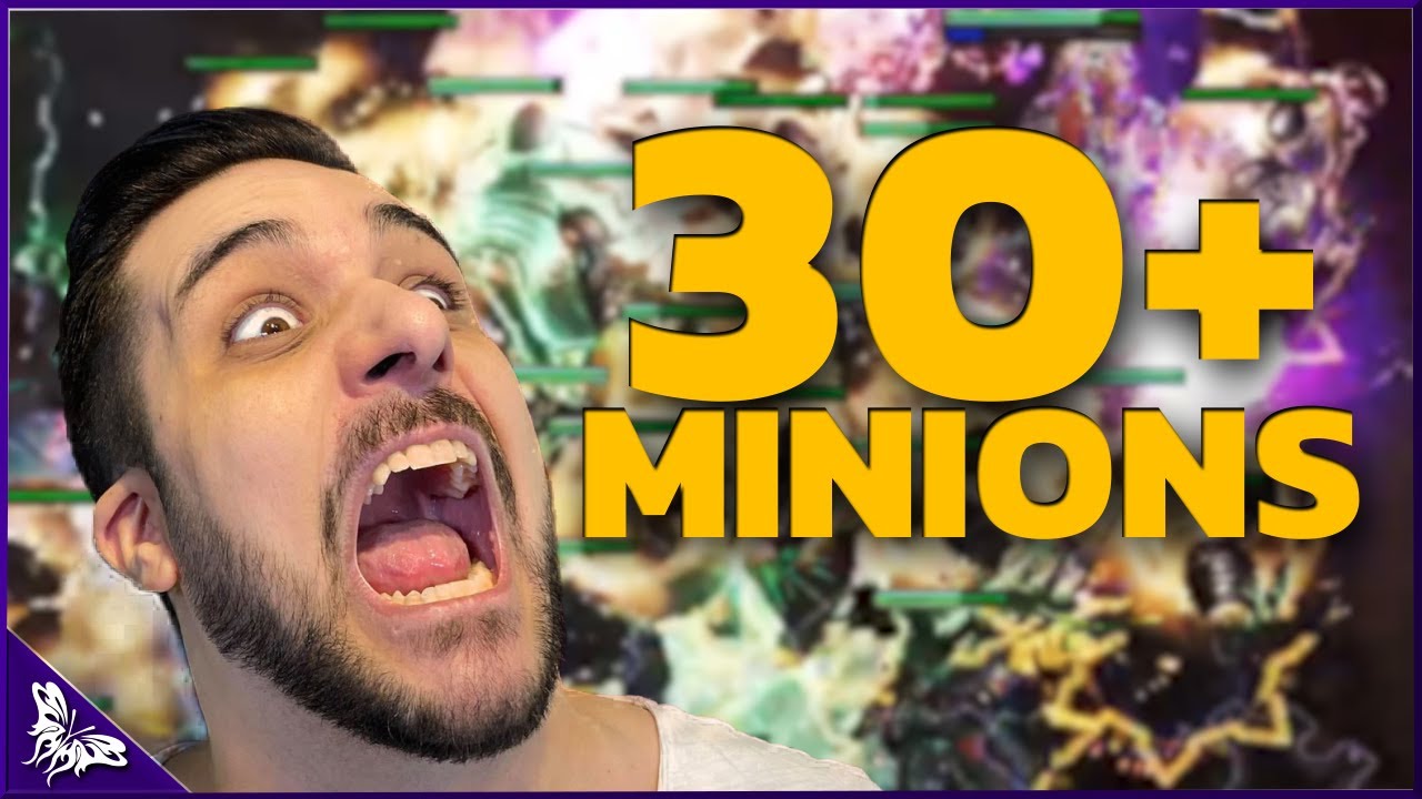 HAVE A HUGE ARMY OF MINIONS! - Poison Dominating Blow Necromancer Build ...