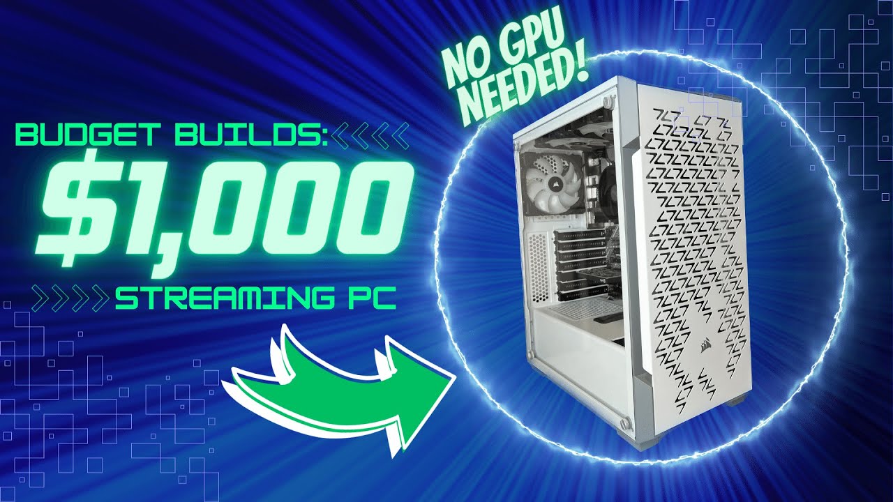 Budget Builds: Building a $1,000 Streaming PC in 2023 - YouTube