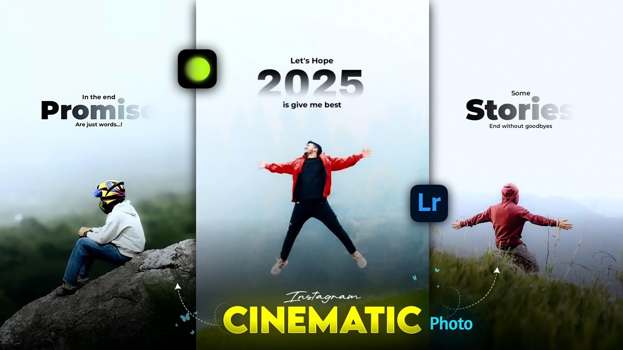 Instagram Trending CINEMATIC photo editing | Crazy Cinematic Photos ...