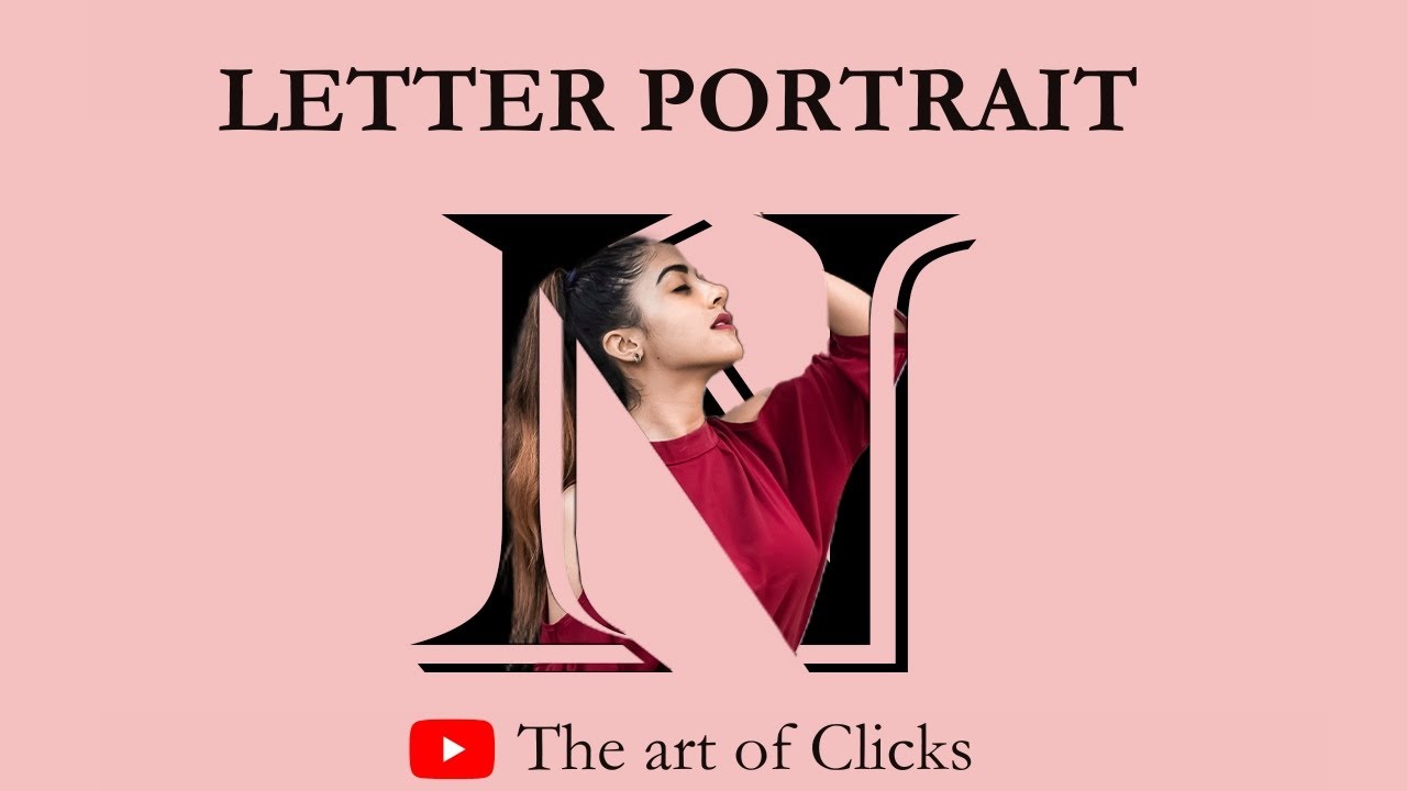 Letter Portrait Design in Photoshop: A Step-by-Step Tutorial - YouTube