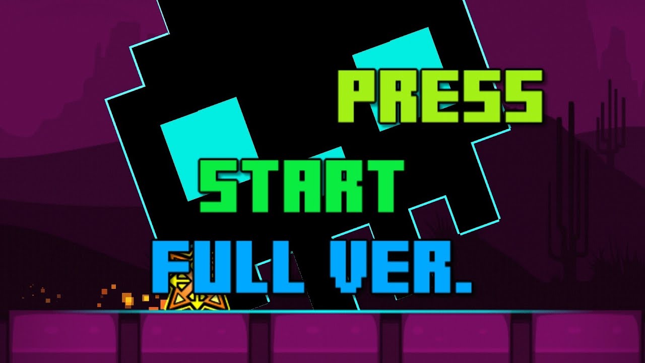 Press Start Full Version all coins (Harder) by Music Sounds ||Geometry ...