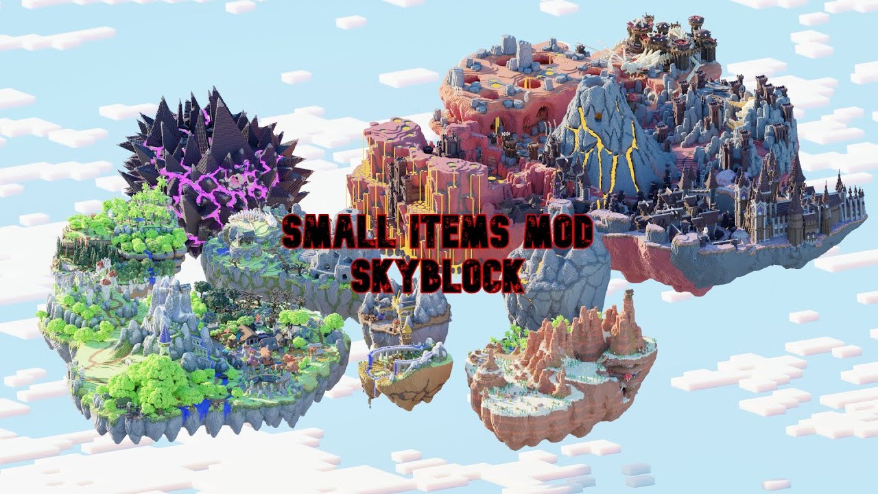 How to download and use the Small Items Mod (1.8.9) - YouTube