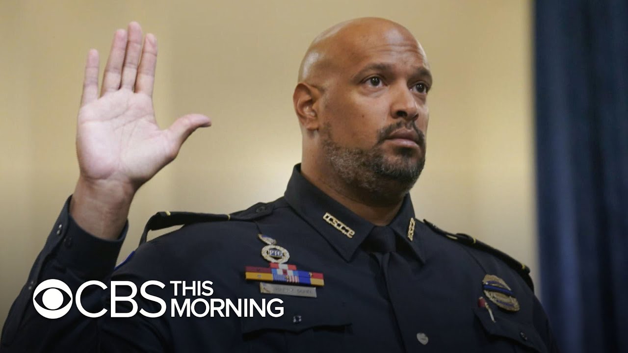 Capitol Police Officer Harry Dunn speaks on January 6 riot and ...
