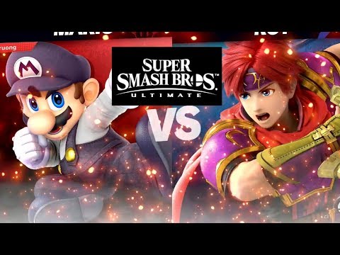 Super Smash Bros. Ultimate - Online Battles 3 (Mario VS Roy) - YouTube