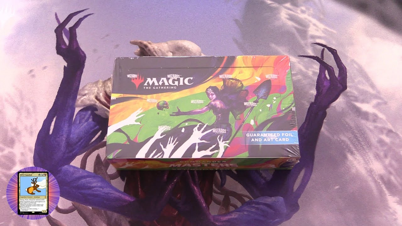 AWESOME Commander Masters Full Set Booster Box Opening! - YouTube