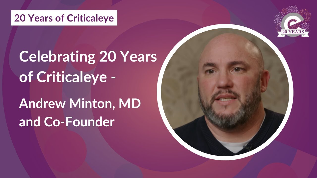 Celebrating 20 Years of Criticaleye - Andrew Minton, MD and Co-Founder ...