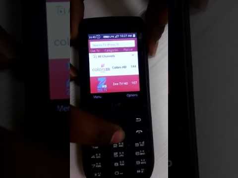 LYF Keypad Mobile Jio 4g Mobile including Live TV - YouTube