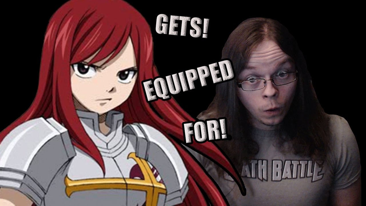 Let's Watch Erza Scarlet Gets Equipped for DEATH BATTLE! - YouTube