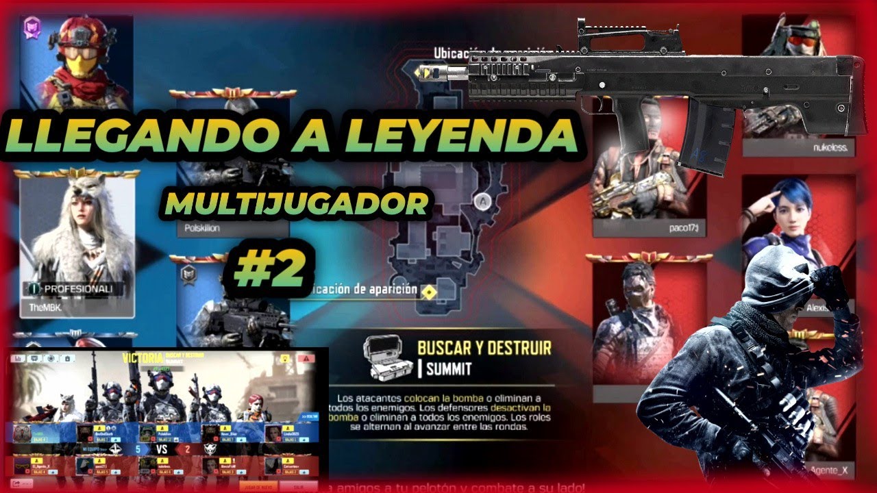 COMO SUBIR A RANGO DE LEYENDA CON LA ARMA ODEN FÁCILMENTE (Call Of Duty ...